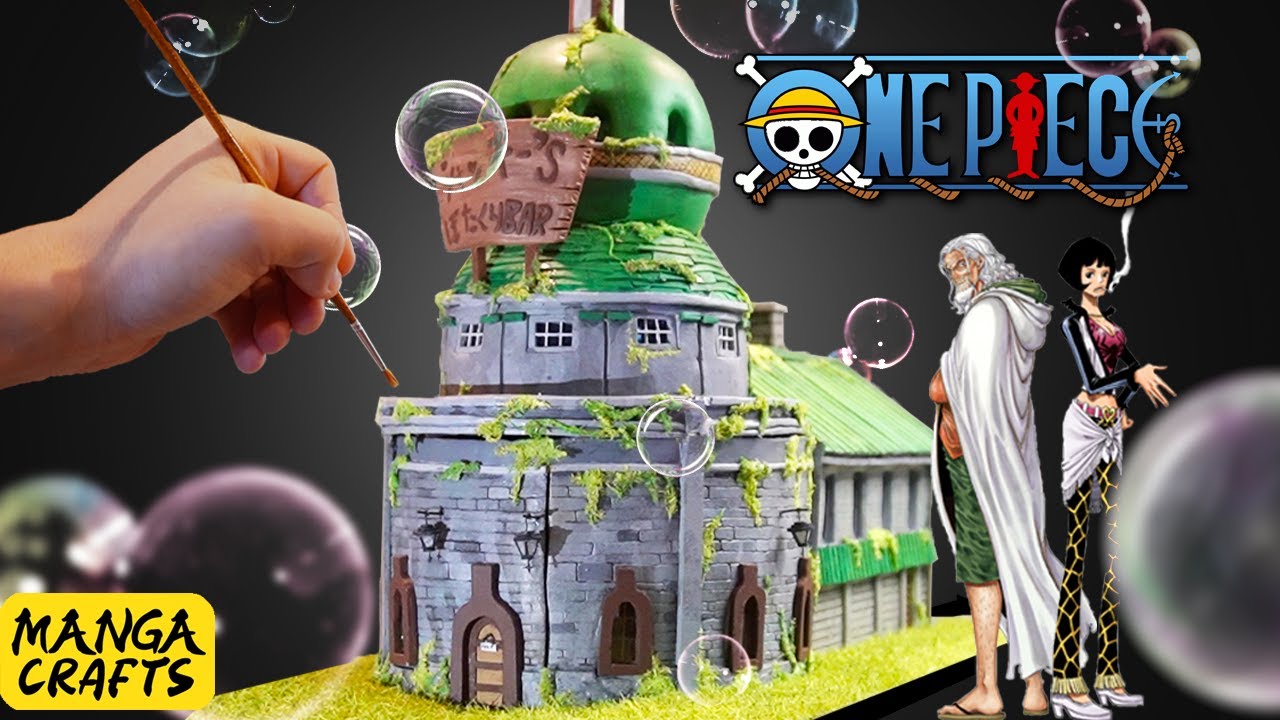 I made THIS miniature Shakky's Rip-Off Bar model - One Piece Miniature ...