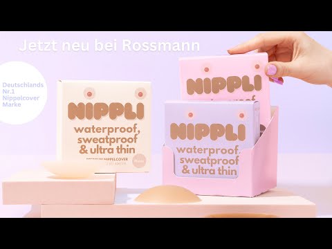 Meet Nippli ® - Germans no.1 Nipplecover brand / Jetzt NEU bei Rossmann