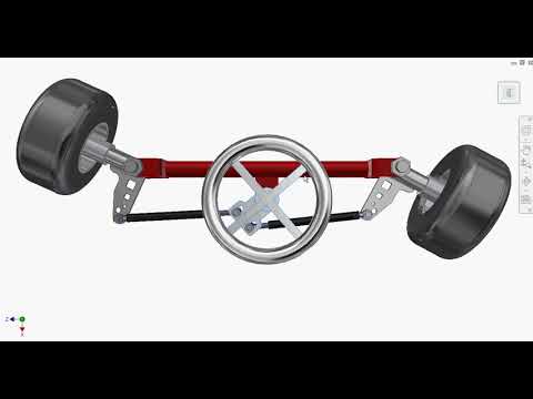 Kart Steering System Top View - YouTube
