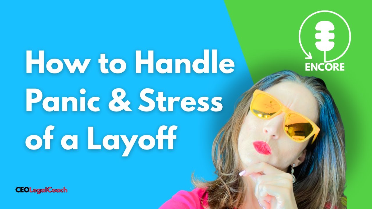 How to Handle the Panic & Stress of a Layoff - YouTube