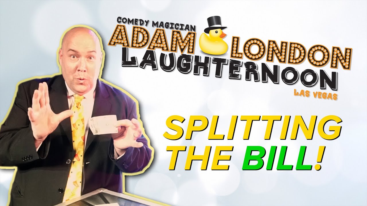 Learn MAGIC with Adam London! | Split the Bill - YouTube