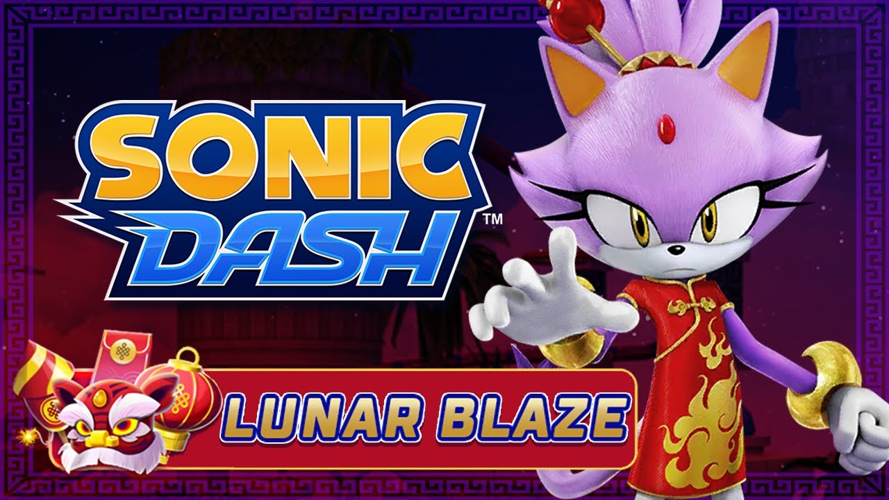 Sonic Dash - Lunar New Year 2022 Event🏮: Lunar Blaze Gameplay Showcase ...