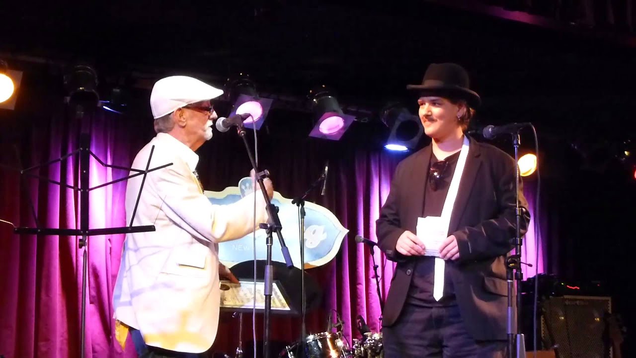 Joshua Manuel Receiving Richard Manuel's NY Blues Hall Of Fame Award 5 ...