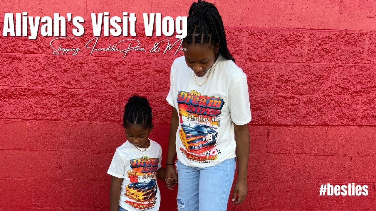 Aliyah's Visit Vlog | Shopping, Incredible Pizza, & More - YouTube