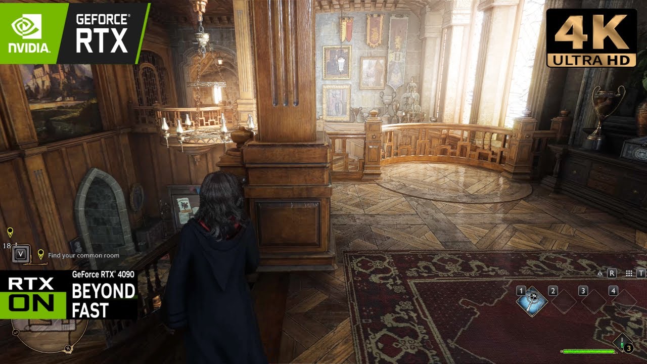 4K - Hogwarts Legacy - Dorm Griffindor Showcase - Ultra Settings ...