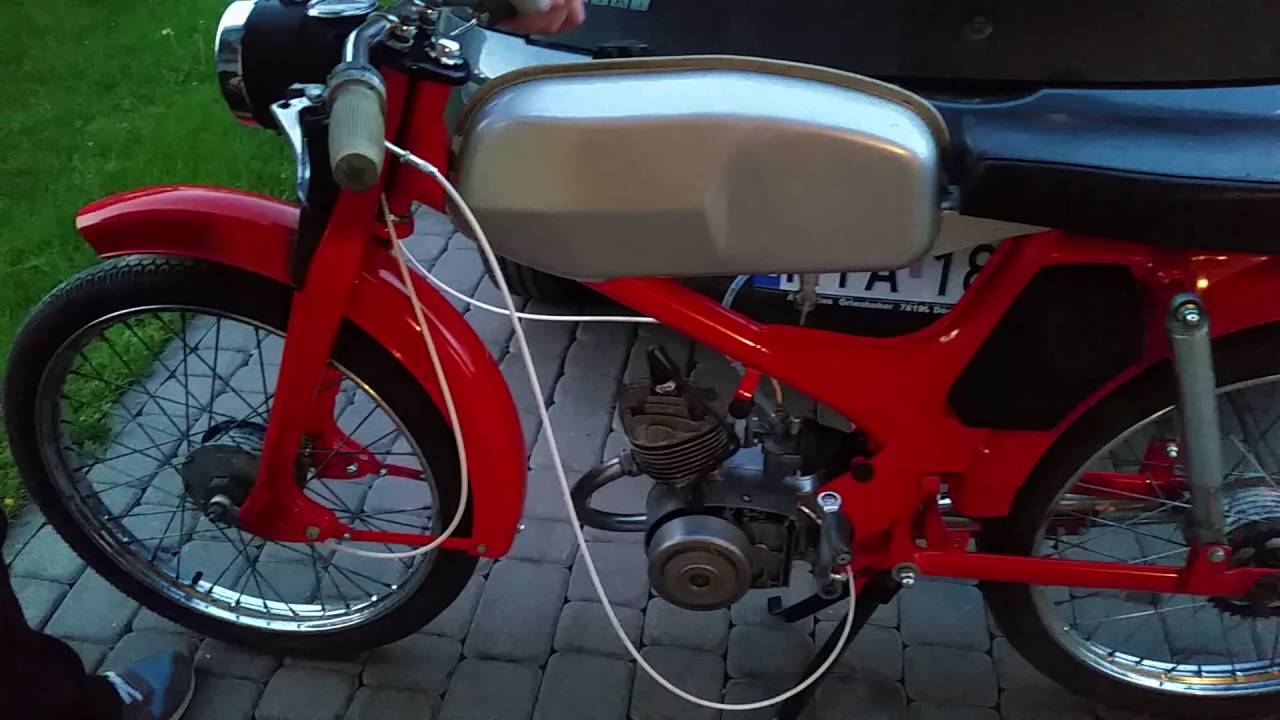 Komar sport pierwsze odpalanie po remoncie - YouTube