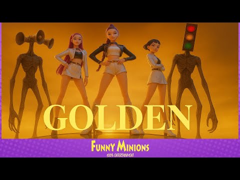 Siren Head & Traffic Light Head - KPop Demon Hunters - GOLDEN (COVER)