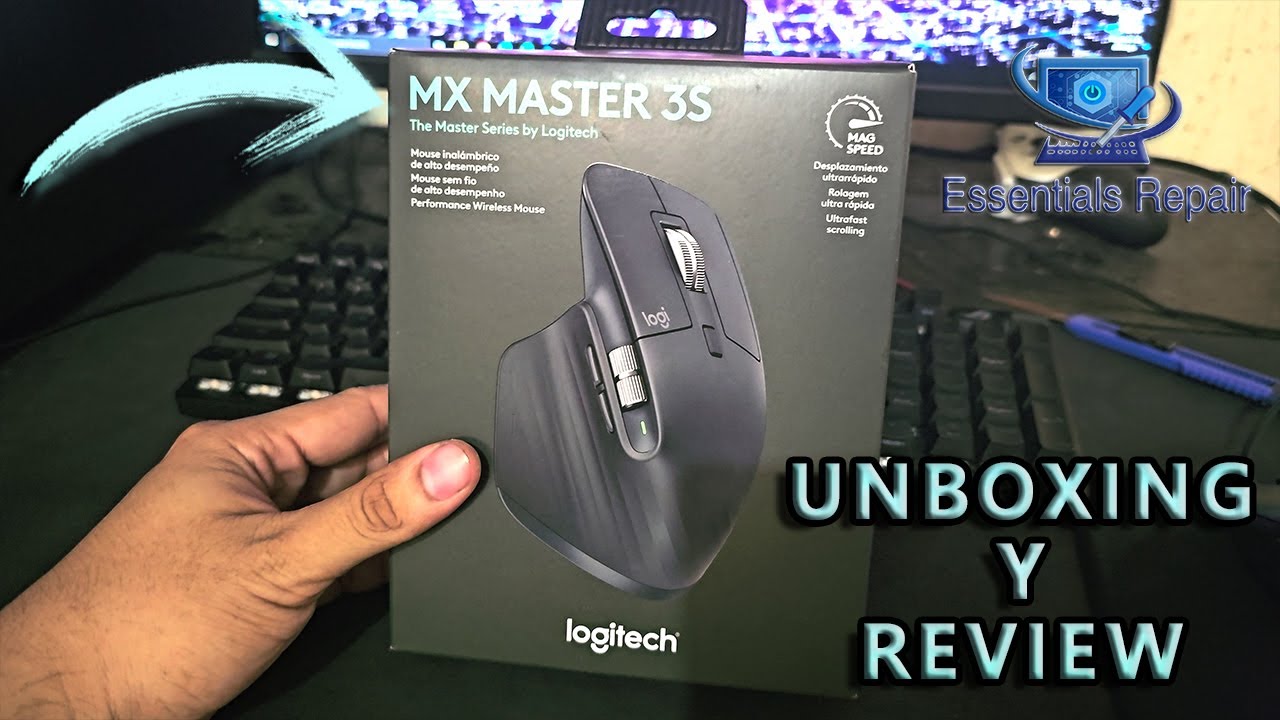 LOGITECH MX MASTER 3S - UNBOXING Y REVIEW - YouTube