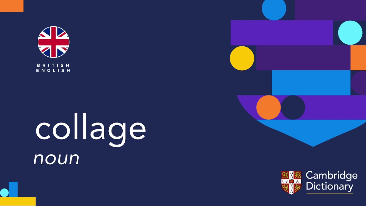 How to pronounce collage | British English and American English ...