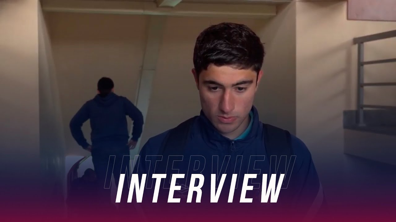 Erik Vardanyan's interview after match against Gandzasar-Kapan - YouTube