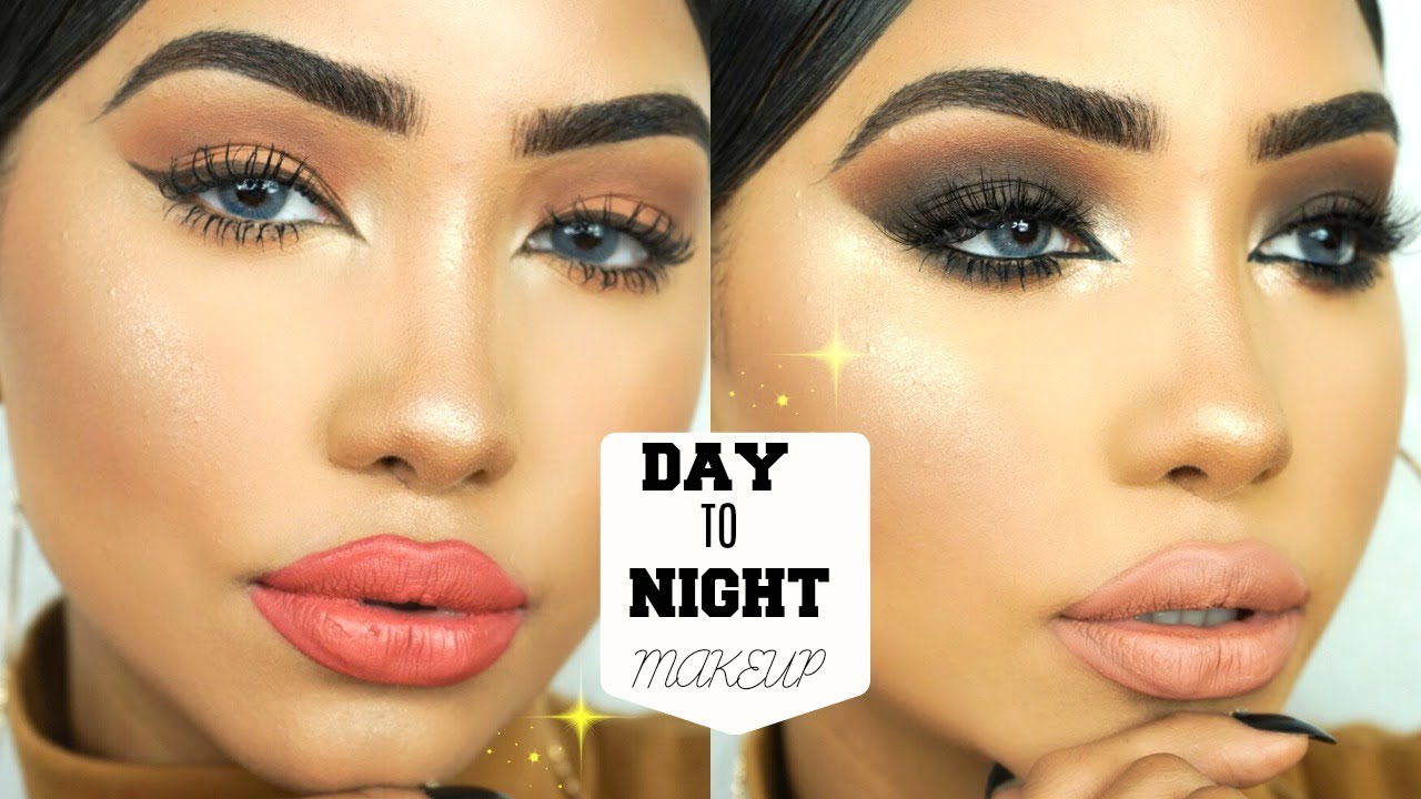 DAY TO NIGHT MAKEUP TUTORIAL | Melly Sanchez - YouTube