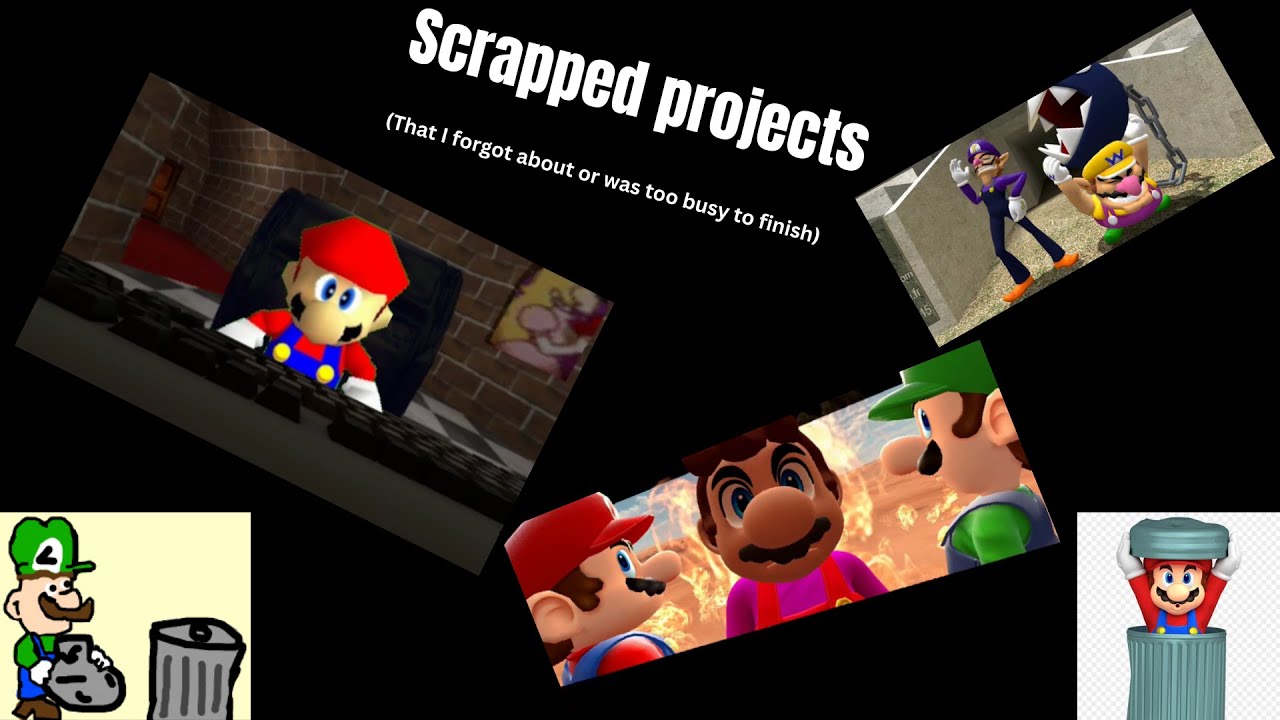 My scrapped SMG4-ish animations - YouTube