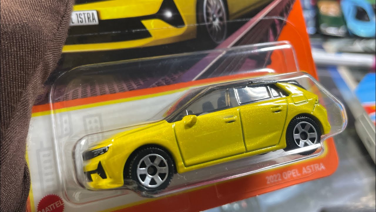ミニカー紹介 Vol.732 MATCHBOX '22 OPEL ASTRA - YouTube
