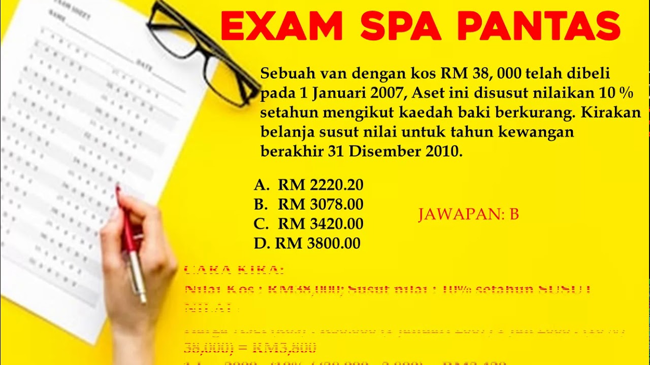 CONTOH SOALAN SPA 024 - YouTube