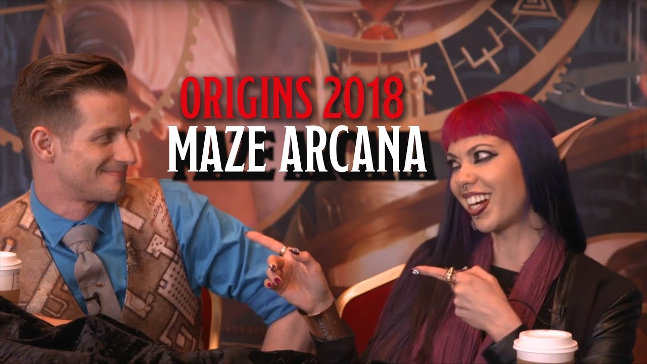 Maze Arcana Interview From Origins 2018 - YouTube