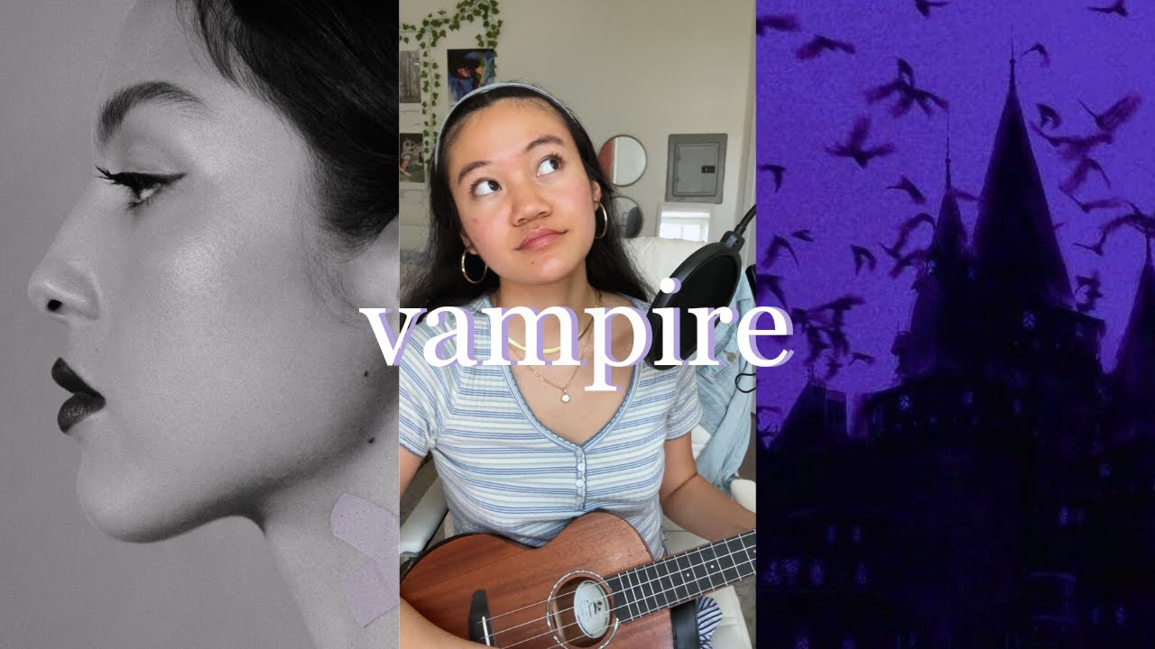 vampire - Olivia Rodrigo ukulele tutorial & playthrough 🧛💜 - YouTube