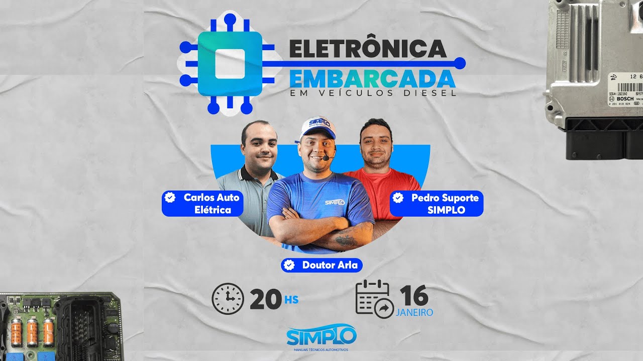 ELETRÔNICA EMBARCADA EM VEÍCULOS DIESEL - YouTube