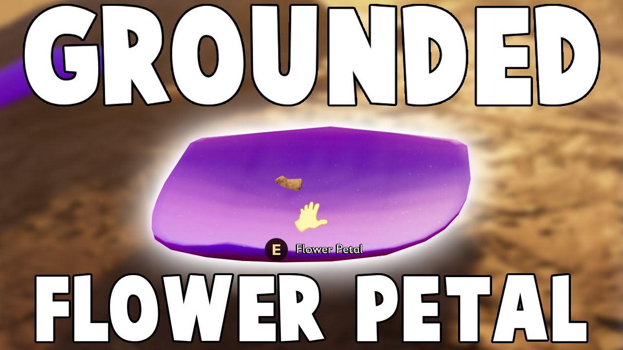 How To Find FLOWER PETALS Grounded YouTube How To Find FLOWER PETALS Grounded YouTube