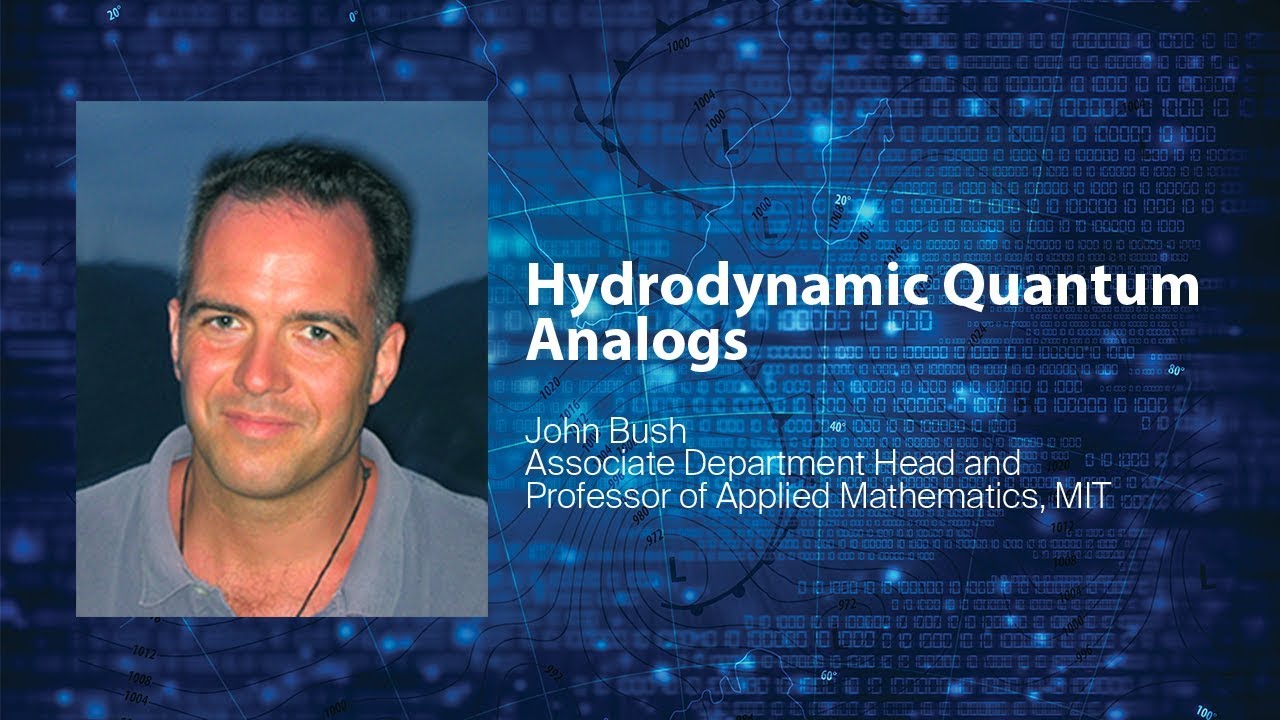 MIT on Chaos and Climate: Hydrodynamic Quantum Analogs - YouTube