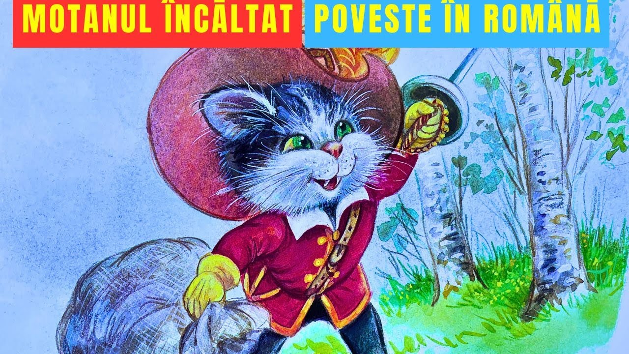 Motanul încălțat - Poveste în română - Desene animate | Povești cu ...
