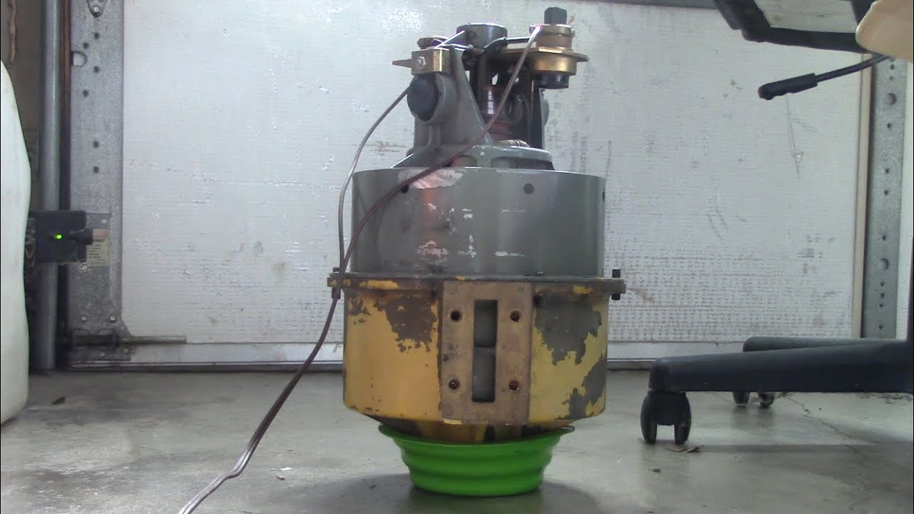 Thunderbolt 1000 chopper motor run up - YouTube