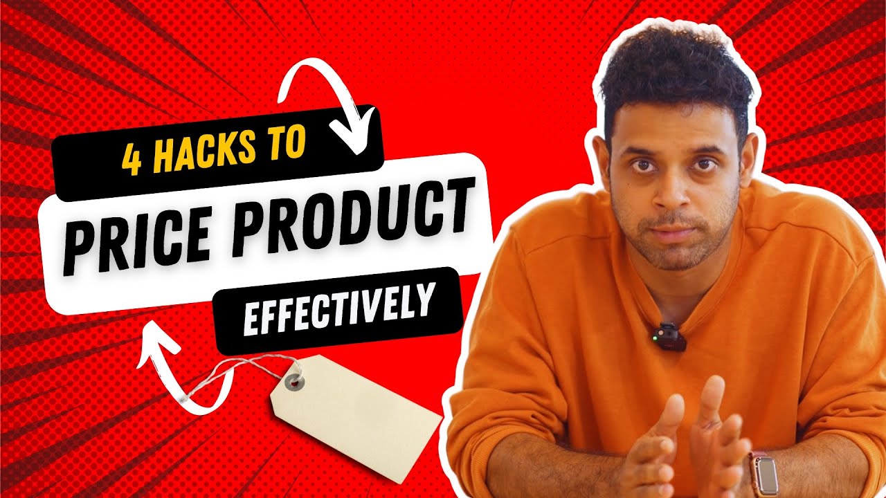 4 Secret Hacks To Price Your Products Effectively! - YouTube