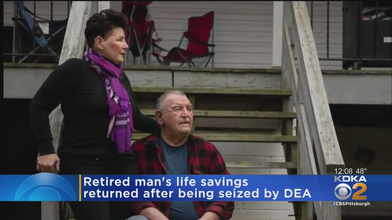 DEA To Return Seized Life Savings Of Retired Pittsburgh Man - YouTube