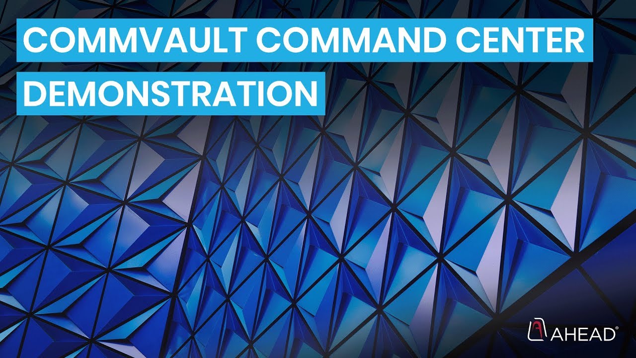 Commvault Command Center Demo YouTube commvault-command-center-demo-youtube