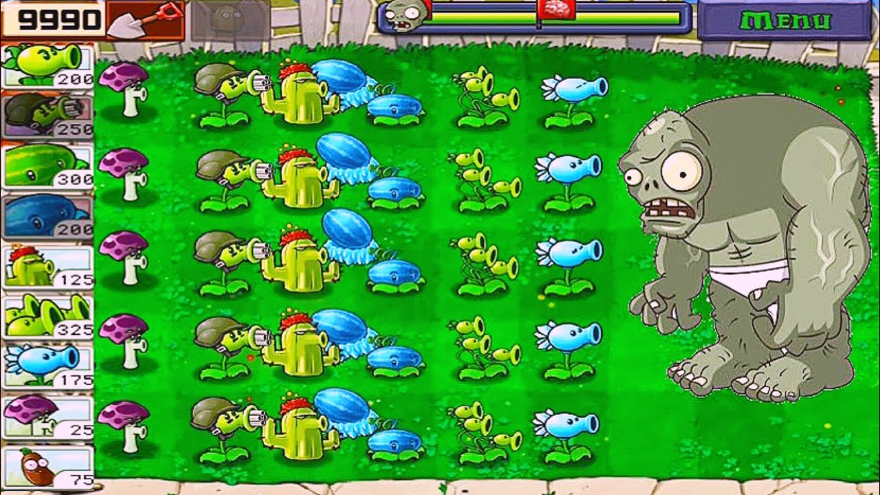 PvZ | Mini Games | ZomBotany 1/2 Completed Gameplay in 10:36 minutes ...