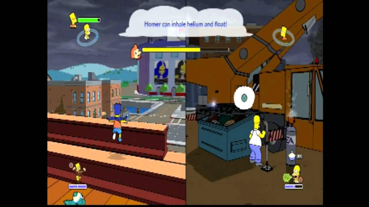 The Simpsons Game EP 9|Shadow of the Colossal Donut w/Josh L. - YouTube