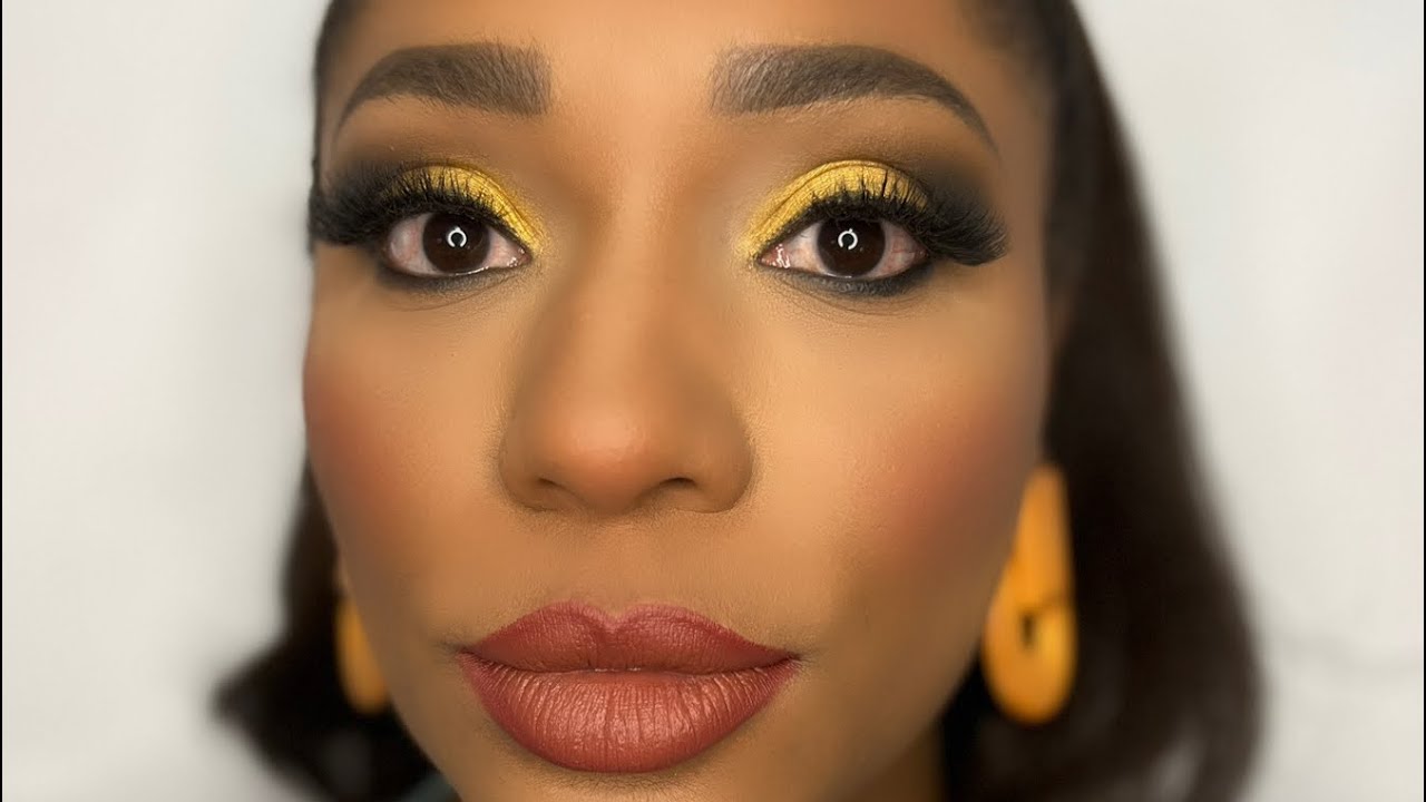 EXTRA GLAM MAKEUP TUTORIAL - YouTube