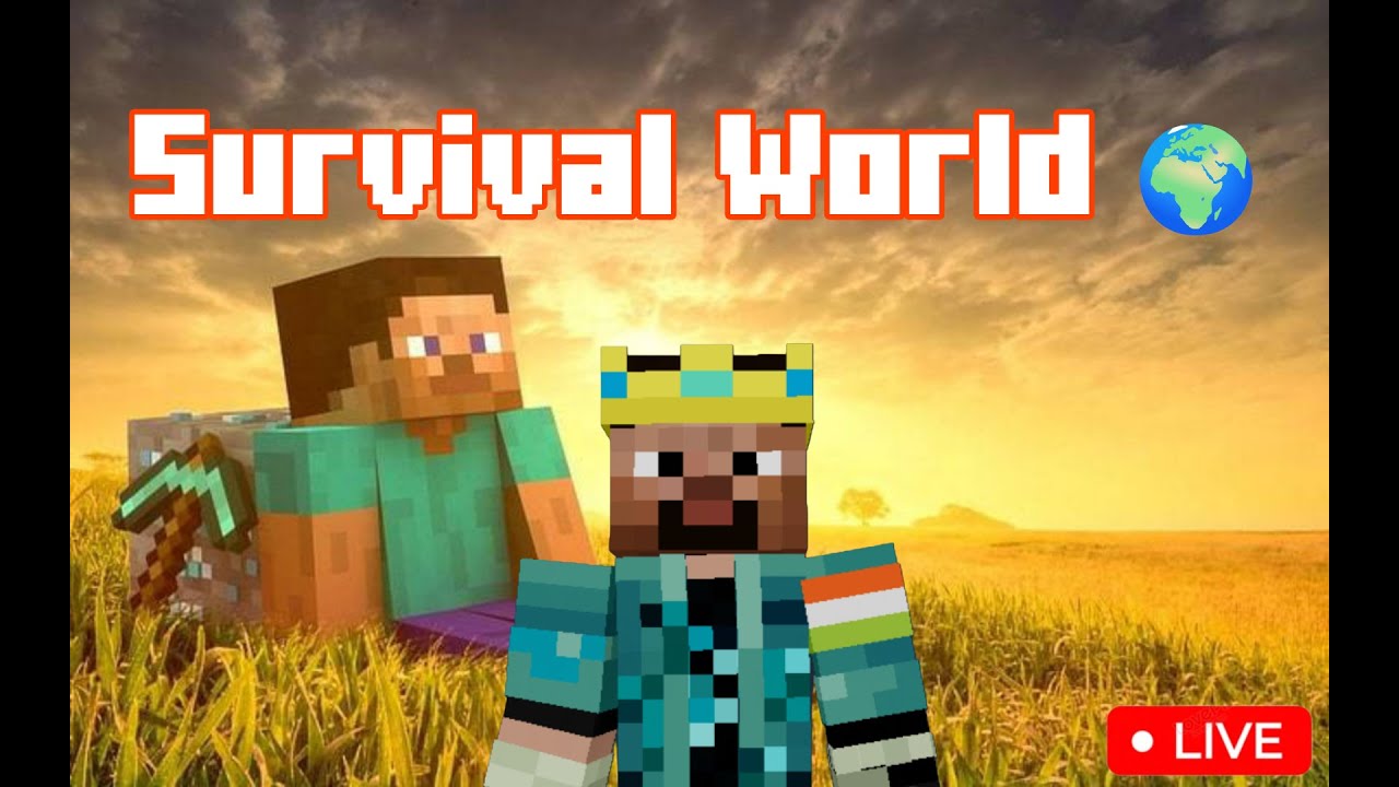🔴Live Survival World #6 - YouTube