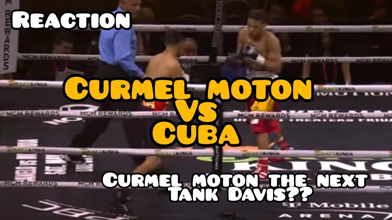 (Reaction-Hengki pranata) Curmel moton vs Anthony Cuba (premier boxing ...