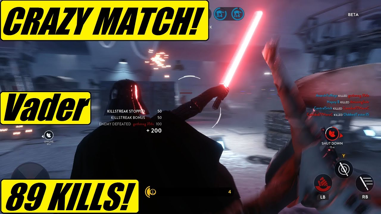 Star Wars Battlefront - THE MOST KILLS! EPIC GAME! 89 KILLS (MUST SEE ...