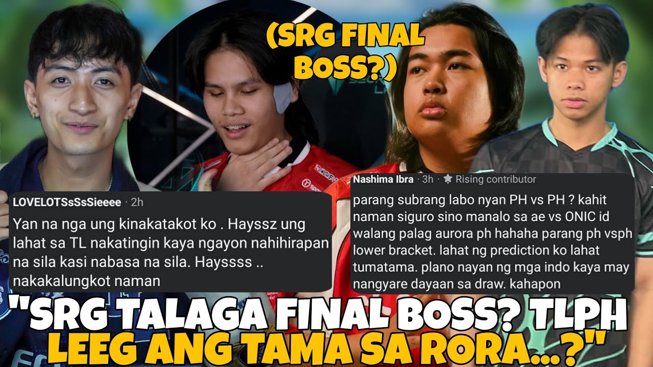 TLPH NA EXPOSE NA TALAGA NG SRG ANG KAHINAAN? AURORA NAG HIGANTE AGAD ...