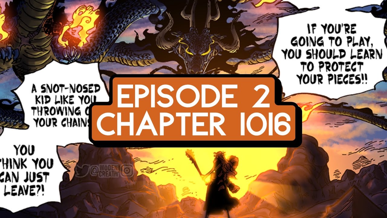 (EP: 2) ONE PIECE Chapter 1016 - Episodes 1037/1038 Review - YouTube