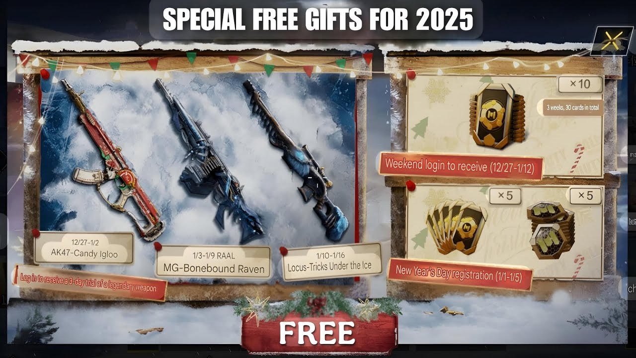 *Free* CODM Giving Free Legendary Ak47 & Legendary Raal + Legendary ...