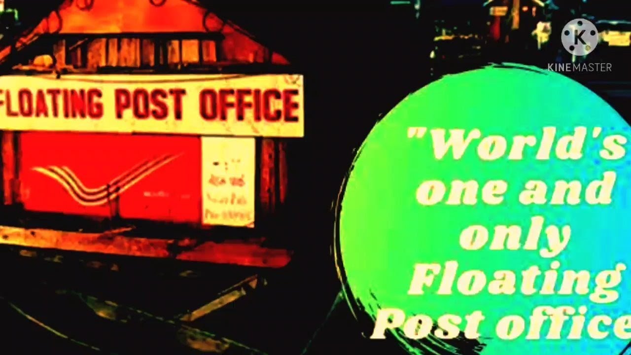 One and only floating post office - YouTube