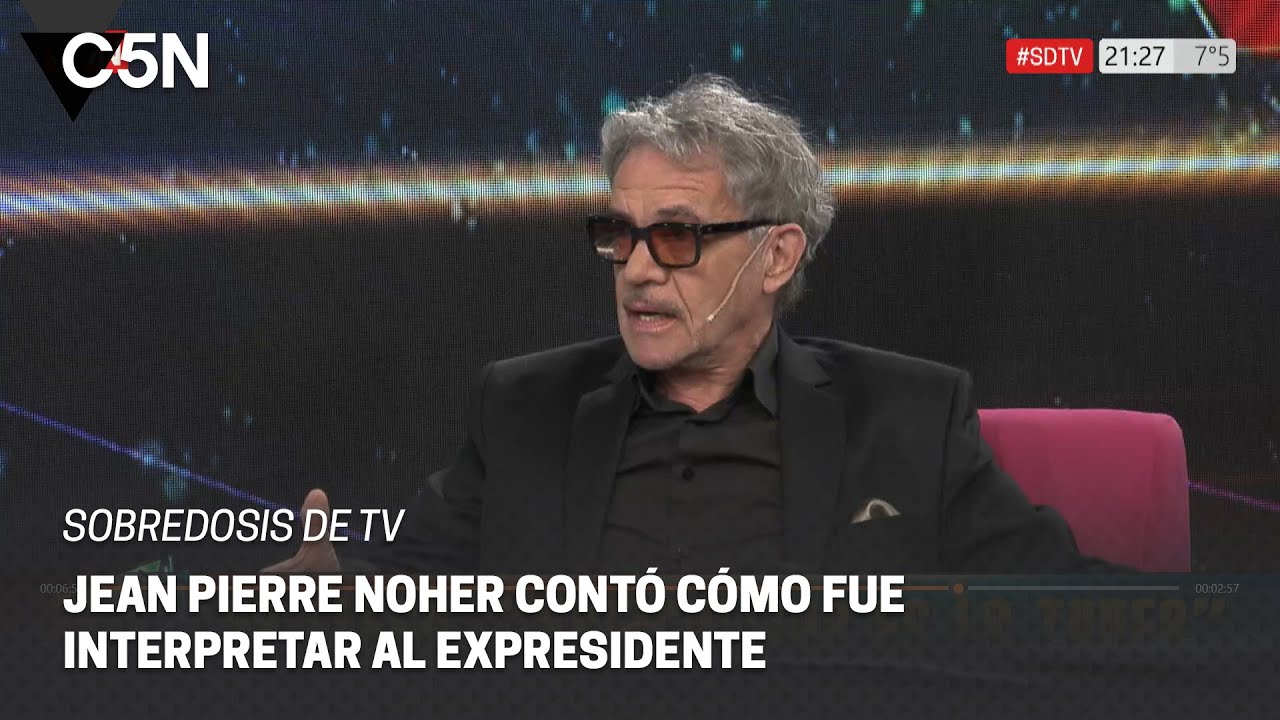 JEAN PIERRE NOHER: "Con DE LA RÚA tuve una MIRADA PIADOSA" - YouTube