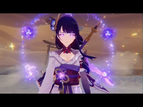 Genshin Impact | Cinemática: La Derrota de Shogun Raiden y El Despertar ...