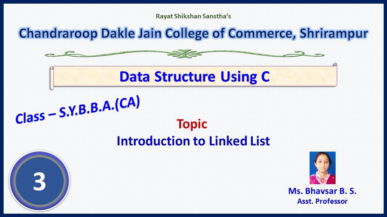 Introduction to Linked List - YouTube