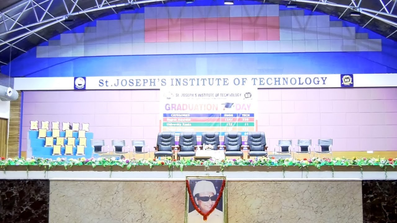 St.Joseph's Institute of Technology - 4th Graduation Day - YouTube