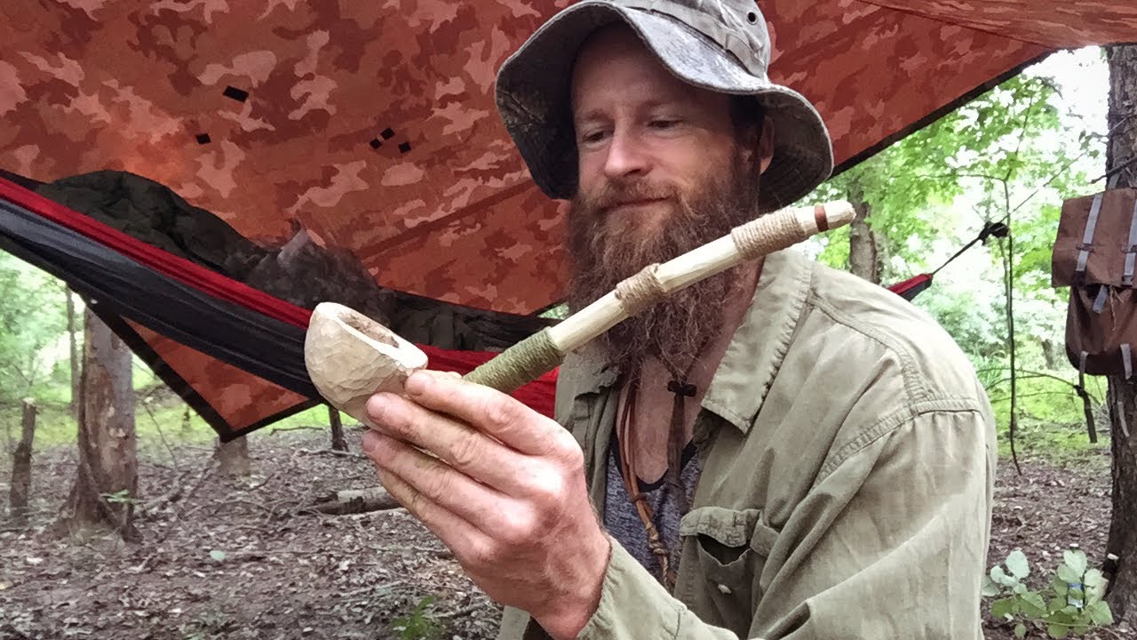 Nessmuk Challenge, DIY Gear, Hobbit Pipe, Wood Carving Overnight ...