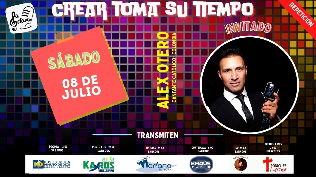LA OCTAVA SÁBADO 8 DE JULIO DE 2023 - ALEX OTERO - YouTube