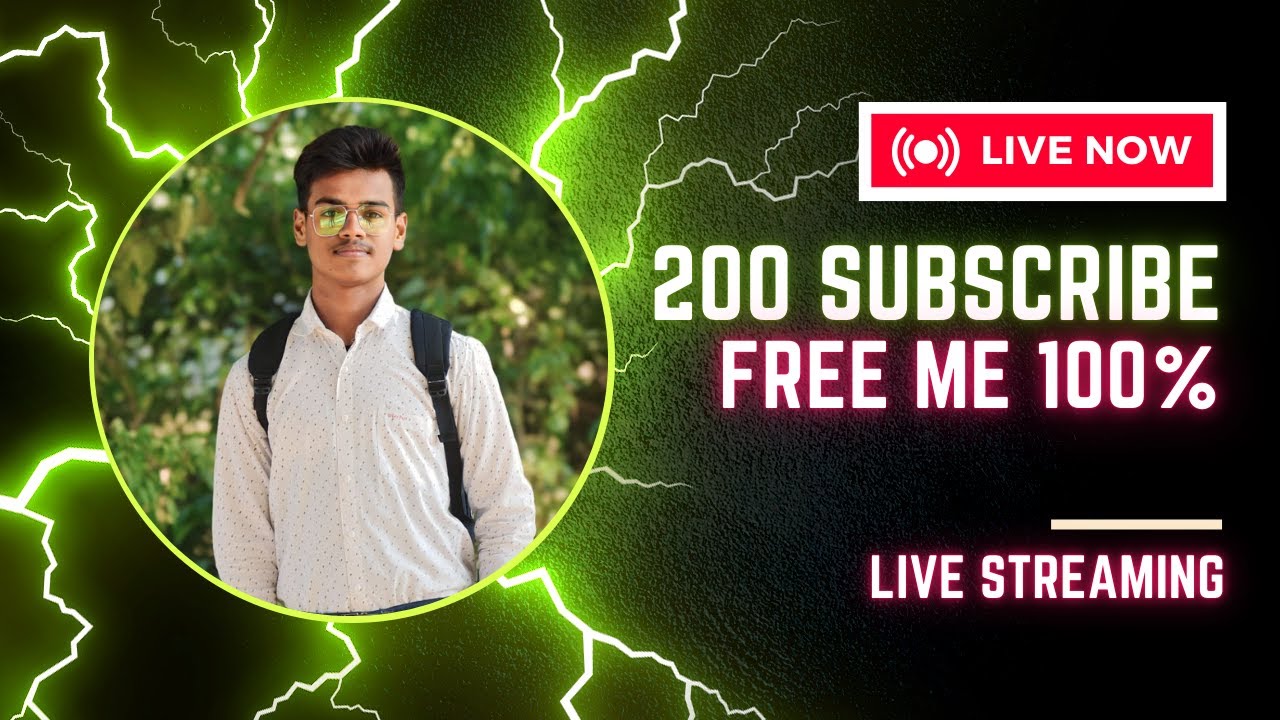 57 🔴Live YouTube Channel Promotion 2 मिनट में ले जाओ 💯{200 SUBSCRIBERS ...