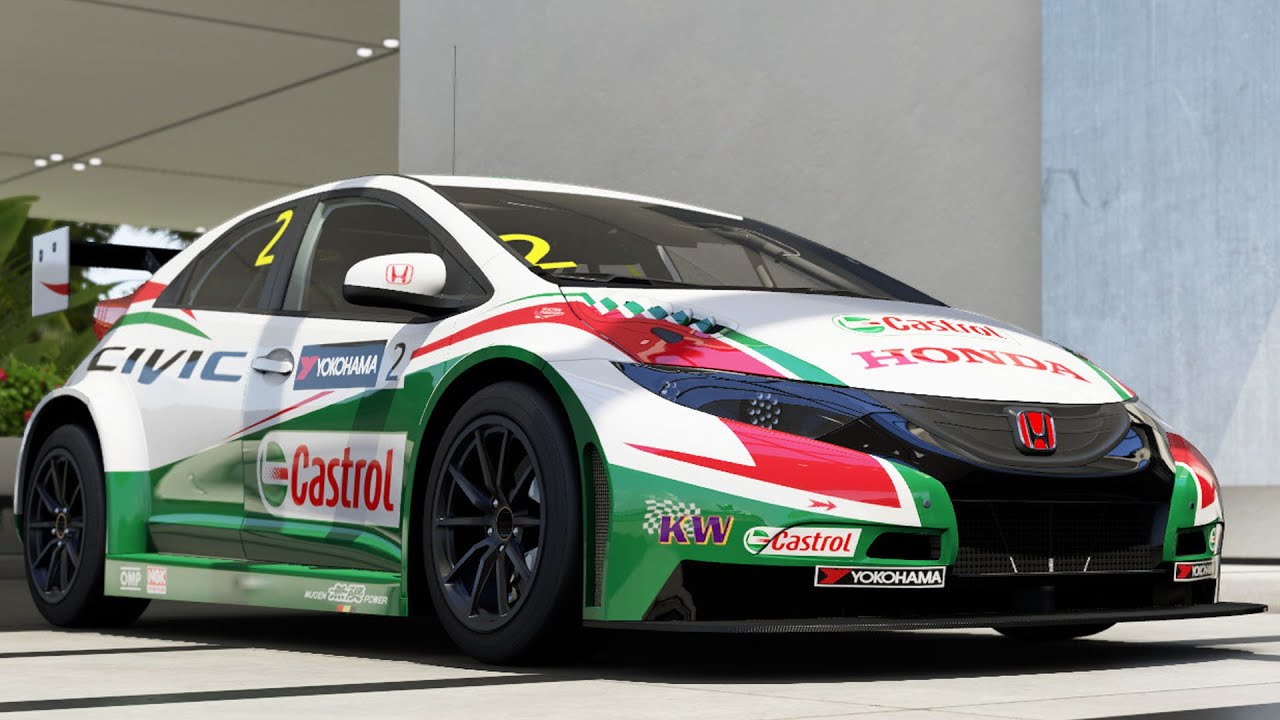 Honda #2 Castrol Honda Civic WTCC 2014 - Forza Motorsport 6: Apex ...