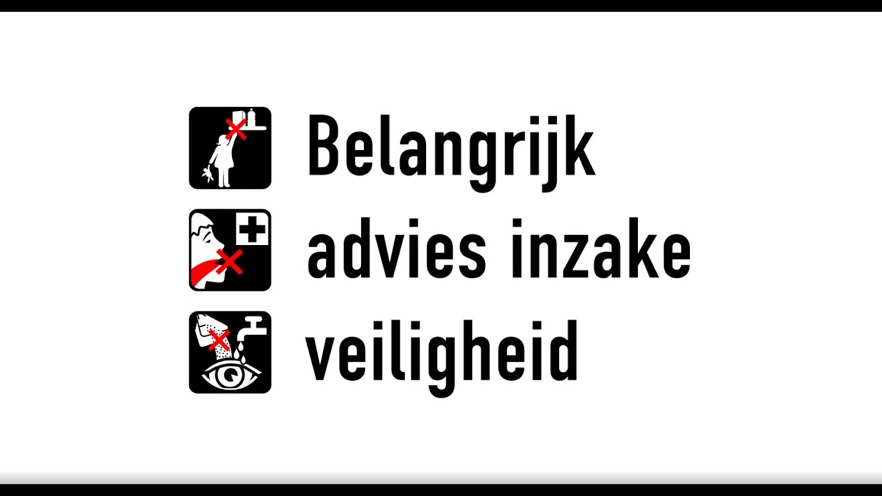 A I S E cleanright eu Safe use icons video Dutch - YouTube