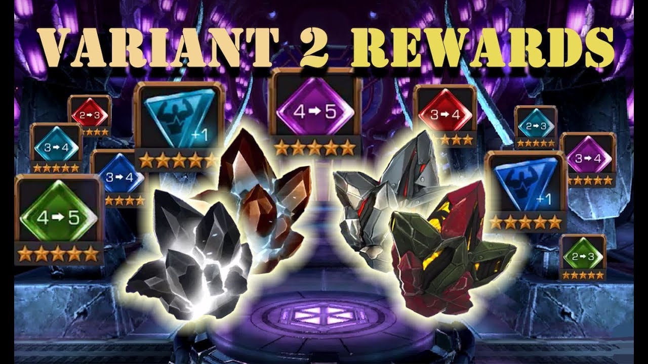 Marvel Contest Of Champions Variant 2 Rewards Opening (Awakening Gems ...