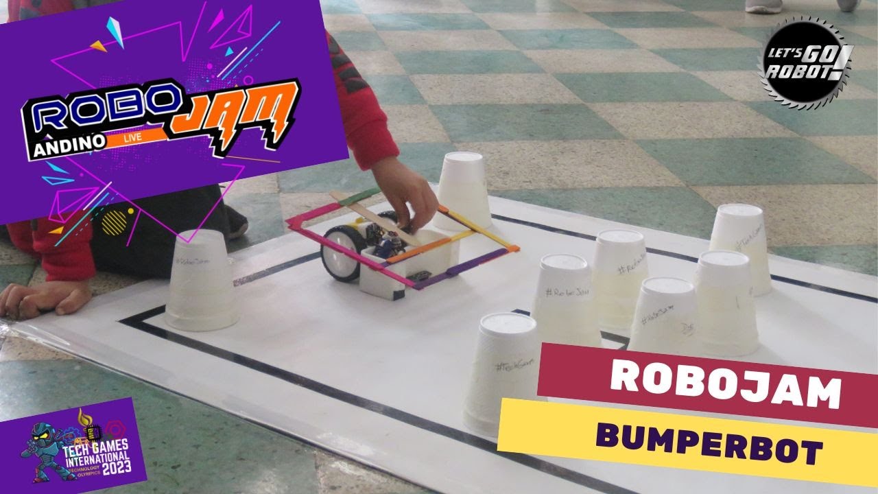 Bumperbot - RoboJam Andino Live - Tech Games: International 2023 (Lima ...