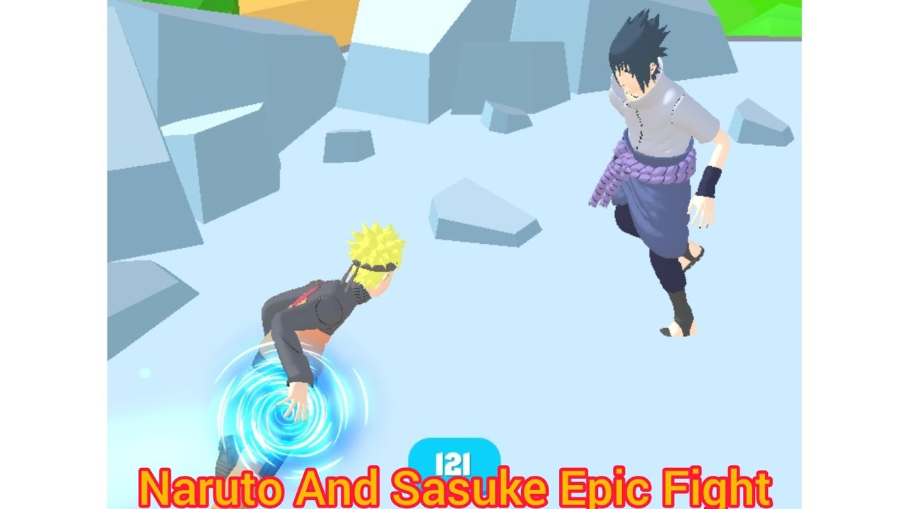 Naruto Epic Running Game || Naruto and Sasuke Epic Battle #naruto - YouTube